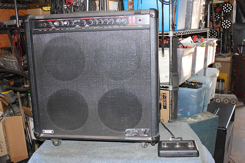 Crate GXT 100/120 Watt 4x10" Celestions- 2 Channel Combo | Reverb