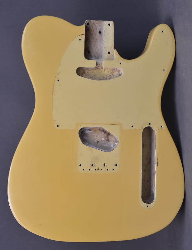 1972-1973 Vintage Fender Telecaster Ash Body Olympic White | Reverb