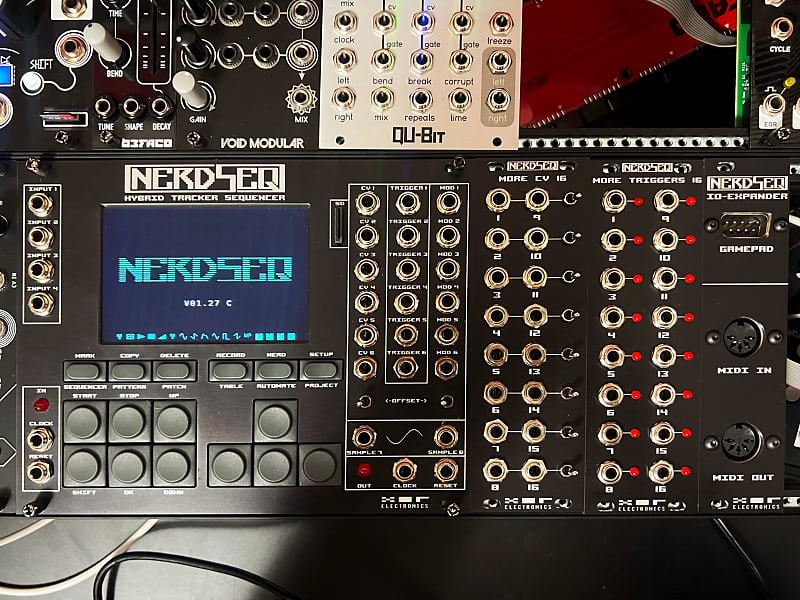 XOR Electronics Nerdseq + Expanders 2023 - Black | Reverb