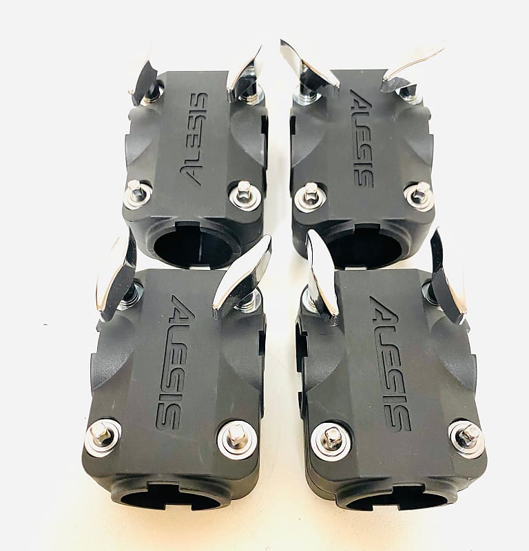 Set of 4 Alesis Strike Rack T Clamps SE DM Crimson | Reverb