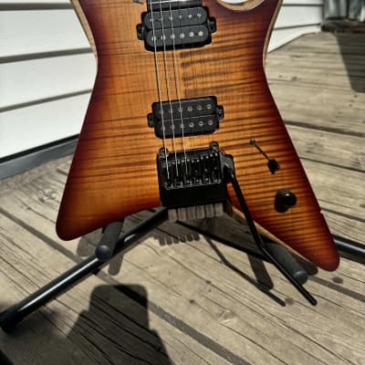 Kiesel Type-X 6 Trem 2020 - Deep Sunset Burst Over Flamed | Reverb
