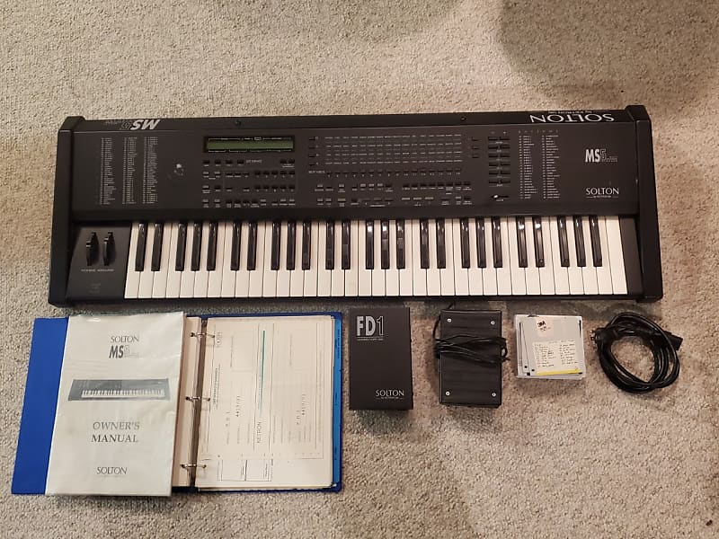 Vintage Solton by Keytron MS5 Multi Synthesis Keyboard - with | Reverb