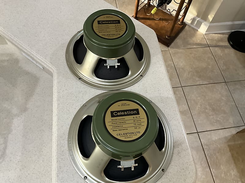 Celestion T1234 Heritage G12H-55 12" 30-Speakers 2010s - | Reverb