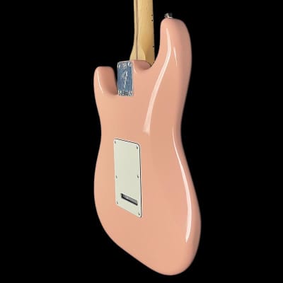 Fender Player Stratocaster Shell Pink MN Tortoise Pickguard | Reverb