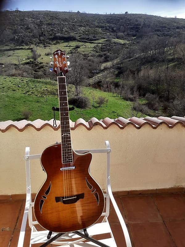 Crafter SA-TVMS Hybrid Thin-Body Acoustic/Electric Guitar | Reverb UK