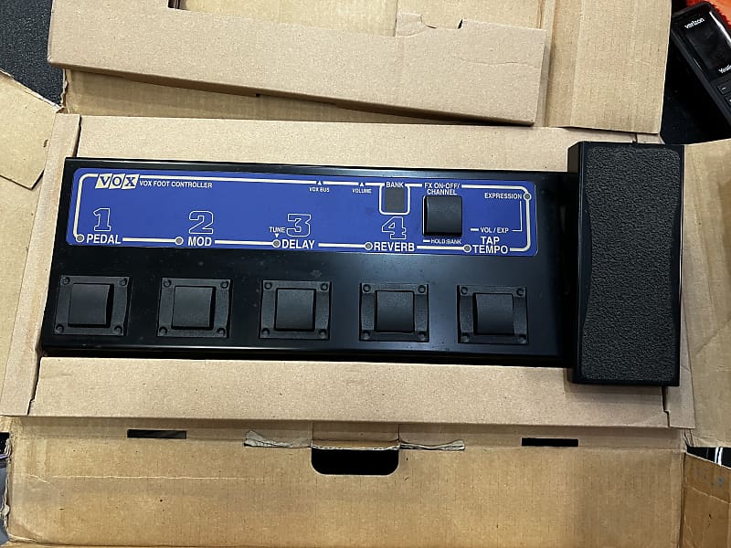 Vox VC-4 Foot Controller for Valvetronix "Blue" Series | Reverb