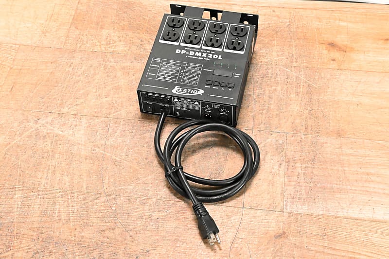 Elation DP-DMX20L 4-Channel DMX Dimmer/Switch Pack CG01KM4 | Reverb