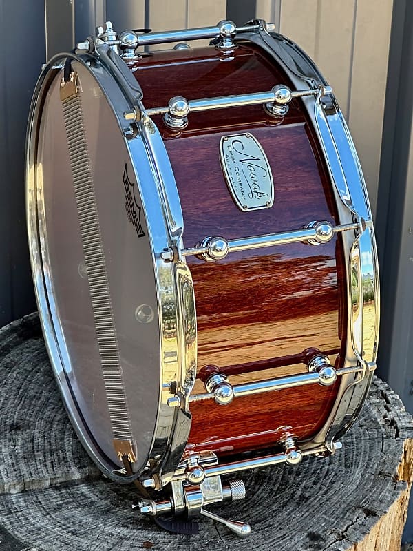 Nowak Drum Company Jarrah Block Stave Snare Drum. Ultra | Reverb UK