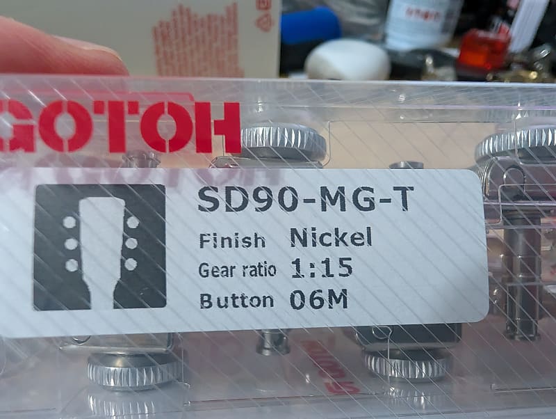 NEW Gotoh SD90-06M MGT Vintage Locking Tuners Keys for Gibson | Reverb