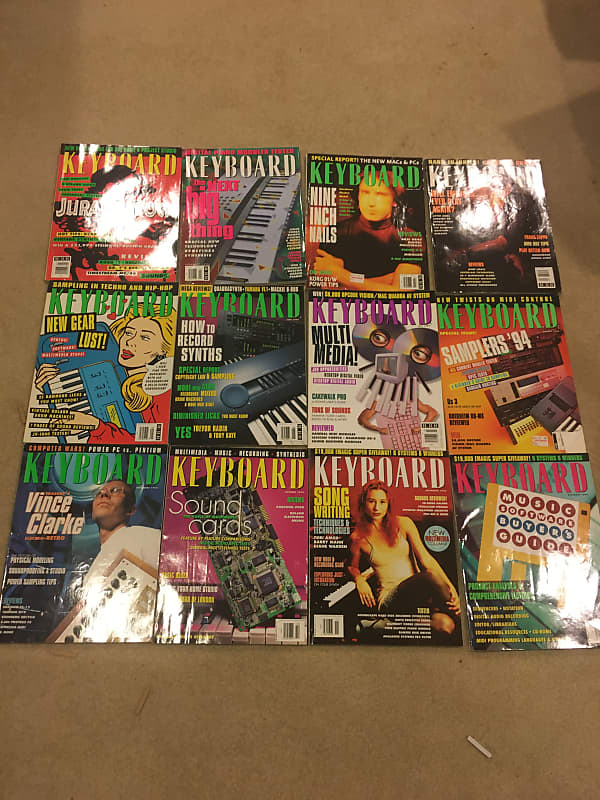 Keyboard Magazine 1994 - All 12 Issues; Jan-Dec. | Reverb