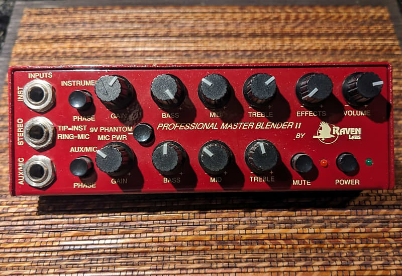 UPGRADED Raven Labs Professional Master Blender PMB II - | Reverb