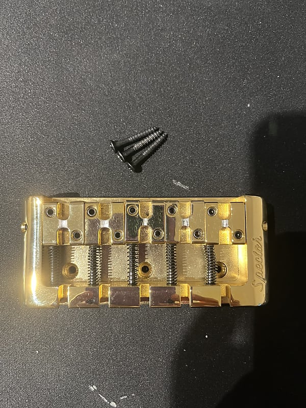 Spector Euro 5 Bridge - Gold | Reverb