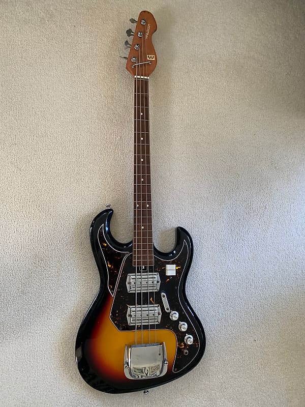 Weltron SUNBURST BASS GUITAR 1967 - SUNBURST | Reverb