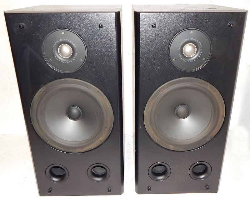 Polk RT7 classic bookshelf speakers | Reverb