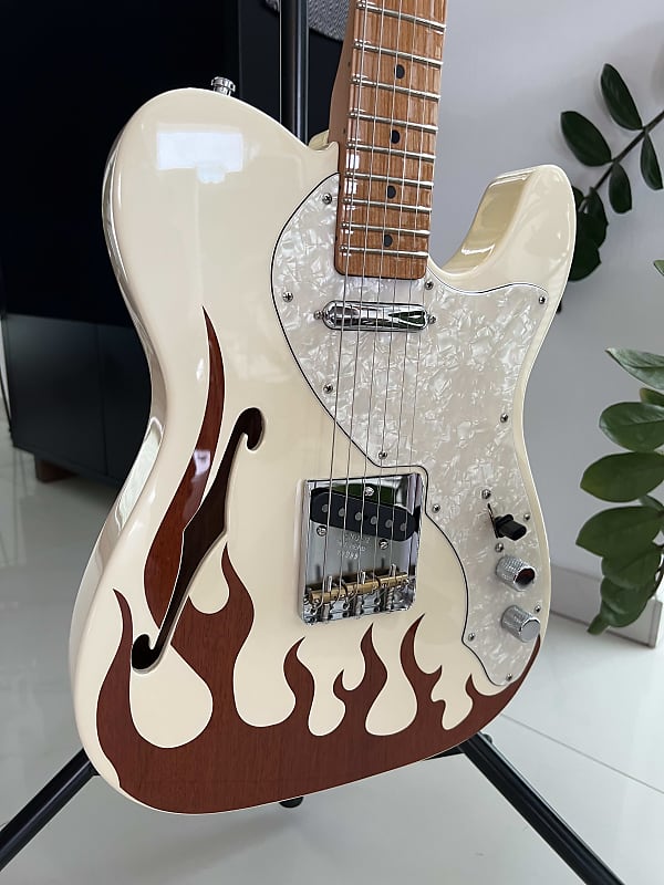 Fender Thinline Flame Telecaster | Reverb