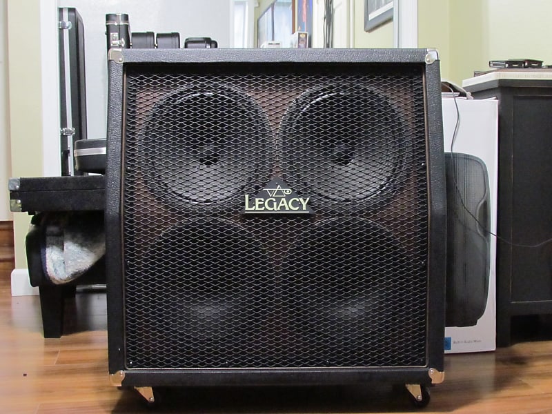 Carvin C412 Steve Vai Legacy 412 Cabinet Black, Brown | Reverb