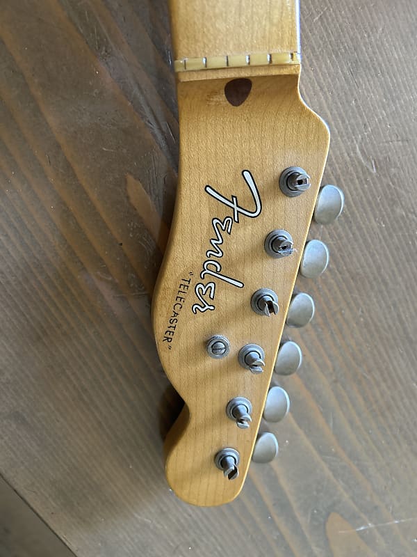 Fender Custom Shop Telecaster neck refinished reshaped relic | Reverb