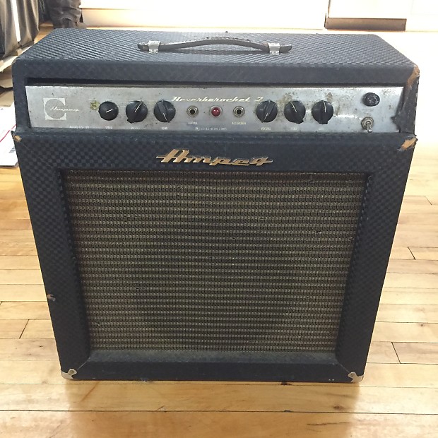 Ampeg Reverb Rocket 2 1960s Tube Amp | Reverb