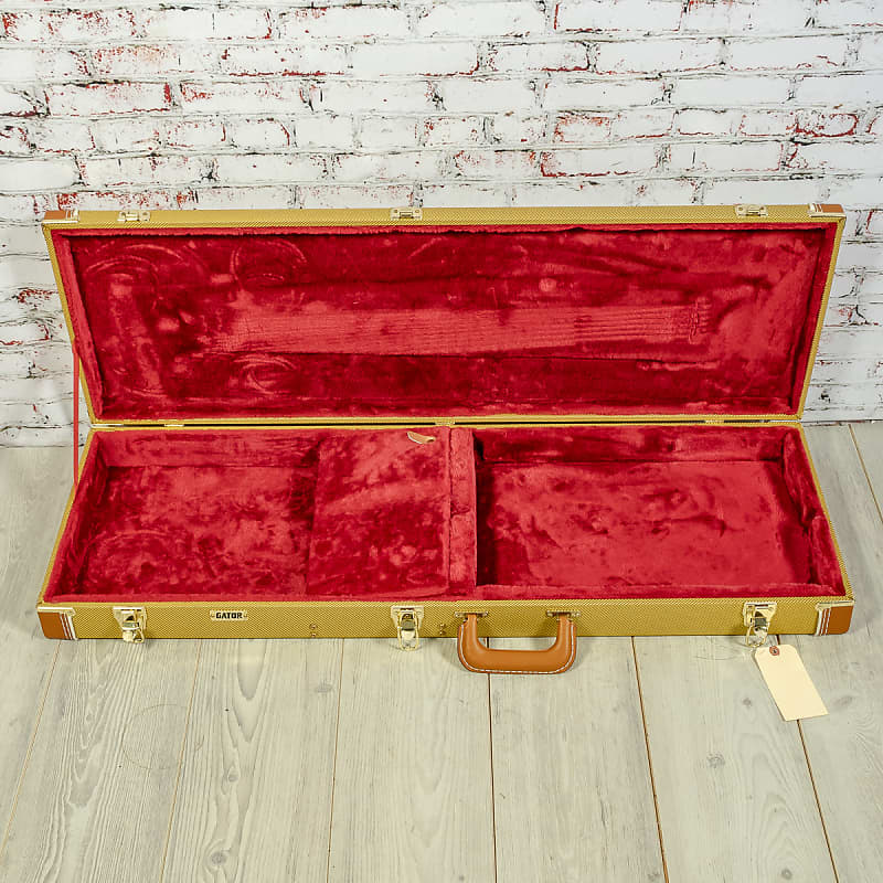 Gator - Deluxe Hardshell Electric Guitar Case - Tweed - USED | Reverb