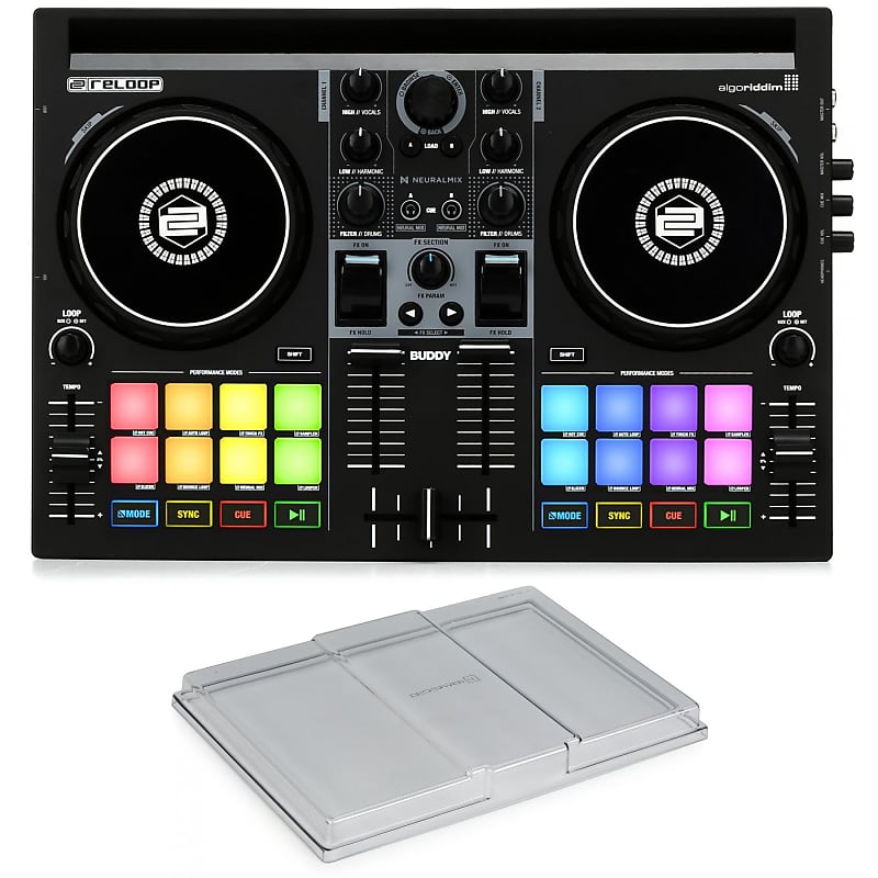 Reloop Buddy 2-channel DJ Controller with Decksaver | Reverb
