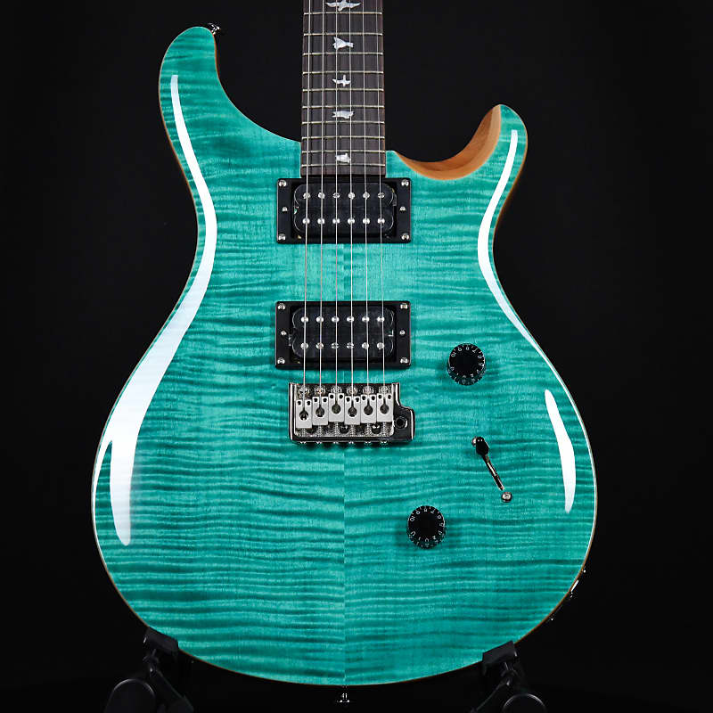 PRS SE Custom 24 Turquoise (CTIF054584) | Reverb
