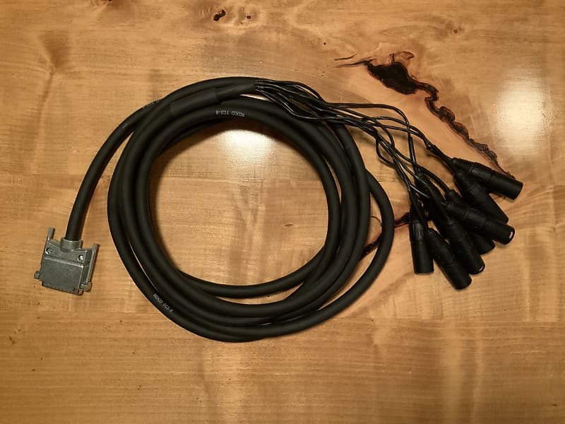 Redco TGS-8 DB25-XLR Male 8 Channel Analog Interface Cable - | Reverb