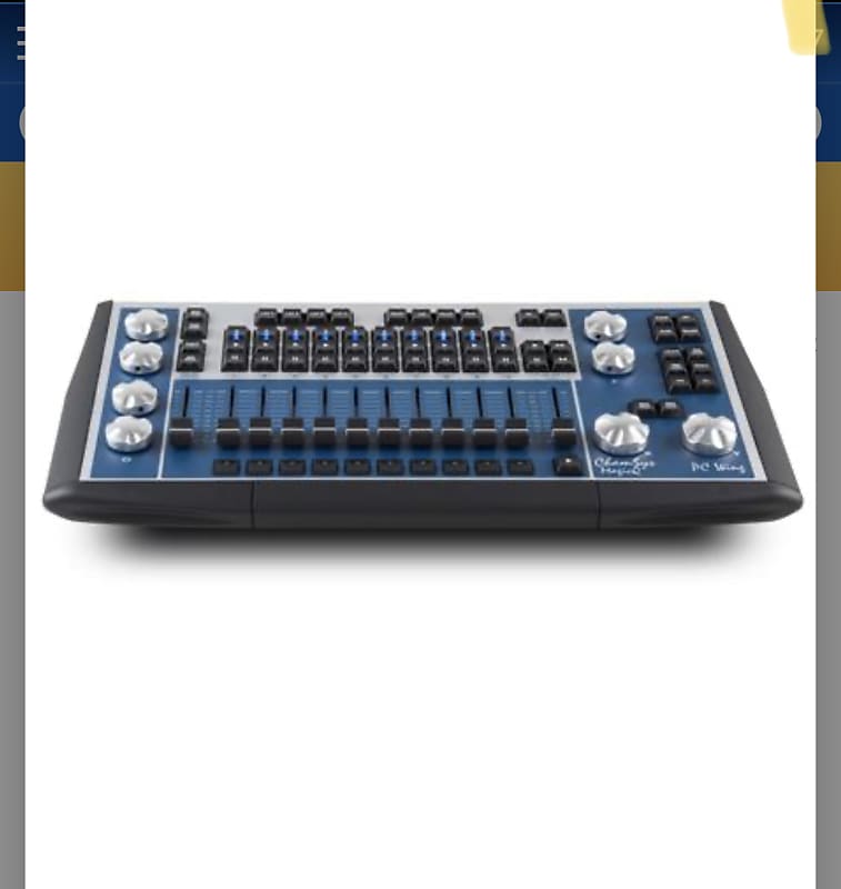 Chamsys MagicQ PC Wing 2021 - Silver Blue | Reverb