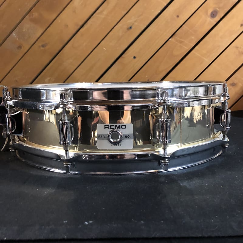 Remo 3.5X14” Piccolo Snare Drum Acousticon Shell w/ Brass | Reverb