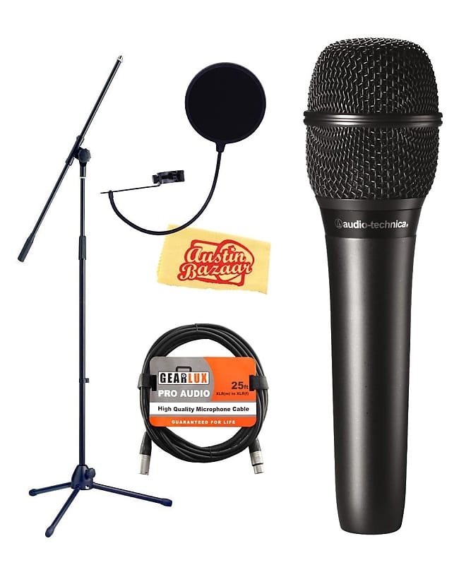 Audio-Technica AT2010 Cardioid Condenser Handheld Microphone | Reverb