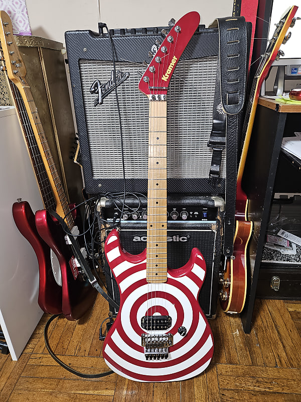 Kramer (Gibson) 1984 BullsEye Graphics 2005 RARE | Reverb