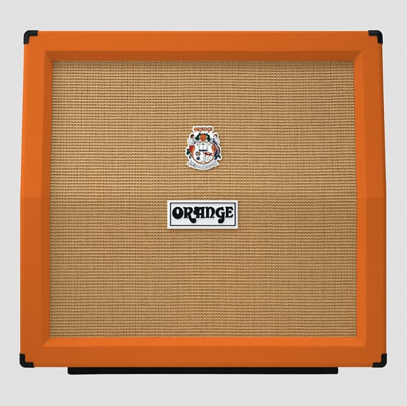 Orange PPC412AD Angled 4x12" 240 Watt Guitar Speaker Cabinet | Reverb