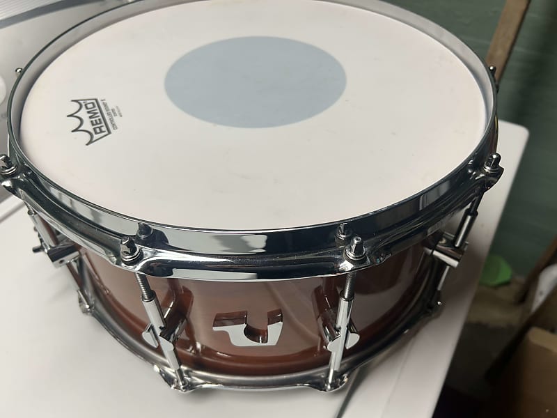 Unix Snare drum cherry wood steam bent | Reverb