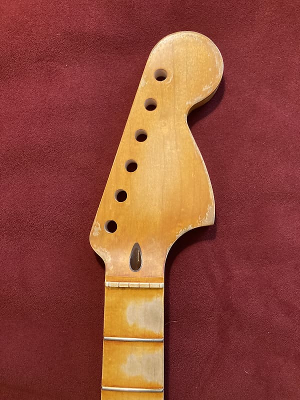 Stratocaster Strat neck fender lic - Aged - relic | Reverb