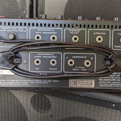 Sunn Alpha Six Vintage Amplifier PA Mixer Vintage - Black | Reverb