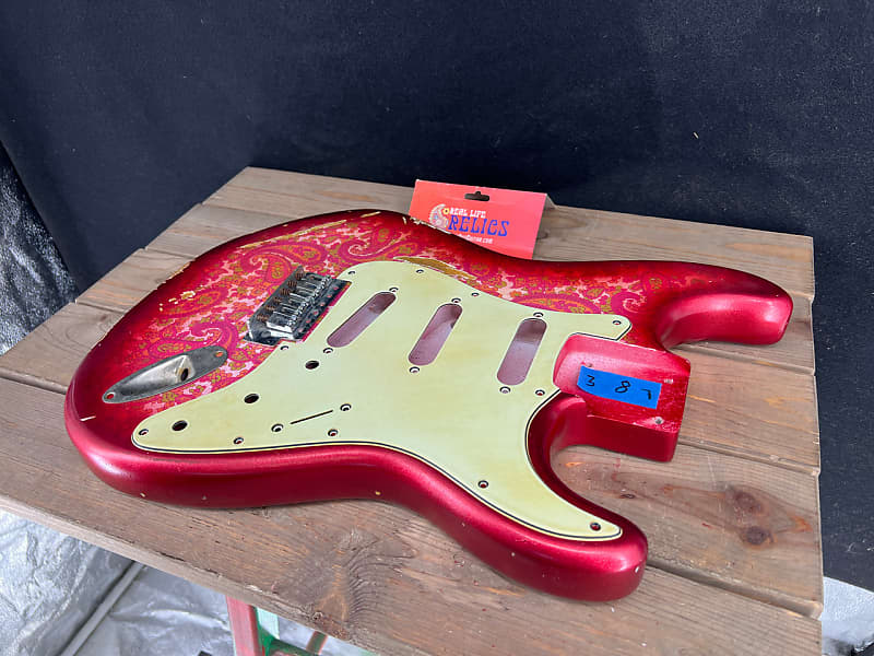 Real Life Relics Custom Class Strat® Stratocaster® Body Pink | Reverb