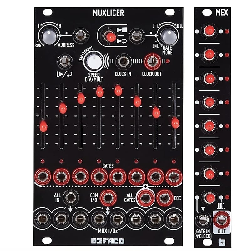Befaco Muxlicer with MEX Eexpander 2020s - Black | Reverb