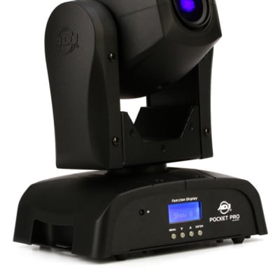 ADJ Pocket Pro 25W LED Moving-Head Spot Bundle with ADJ UC-IR | Reverb