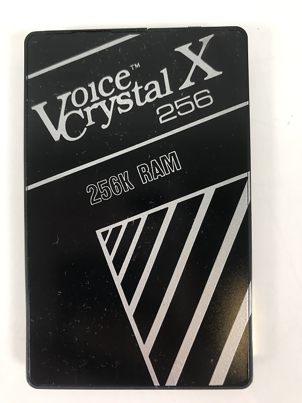 Voice Crystal X 256 Ram Cart for Roland Synths and Drum | Reverb