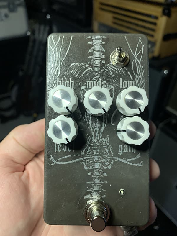 Inverted Cross Audio Ratsaw Rat With Hm-2 Eq 2023 - Acid etch | Reverb