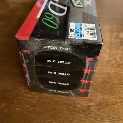 TDK D60 10 Pack NOS Vintage 60 Minute Recordable Cassette | Reverb