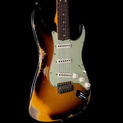 Fender Custom Shop 1961 Stratocaster Heavy Relic 3-Tone | Reverb