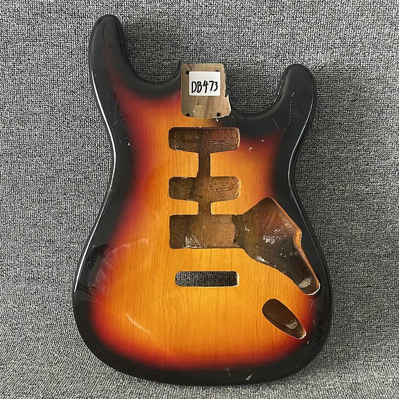 SSH Tobacco Burst Stratocaster Strat Style Guitar Body | Reverb