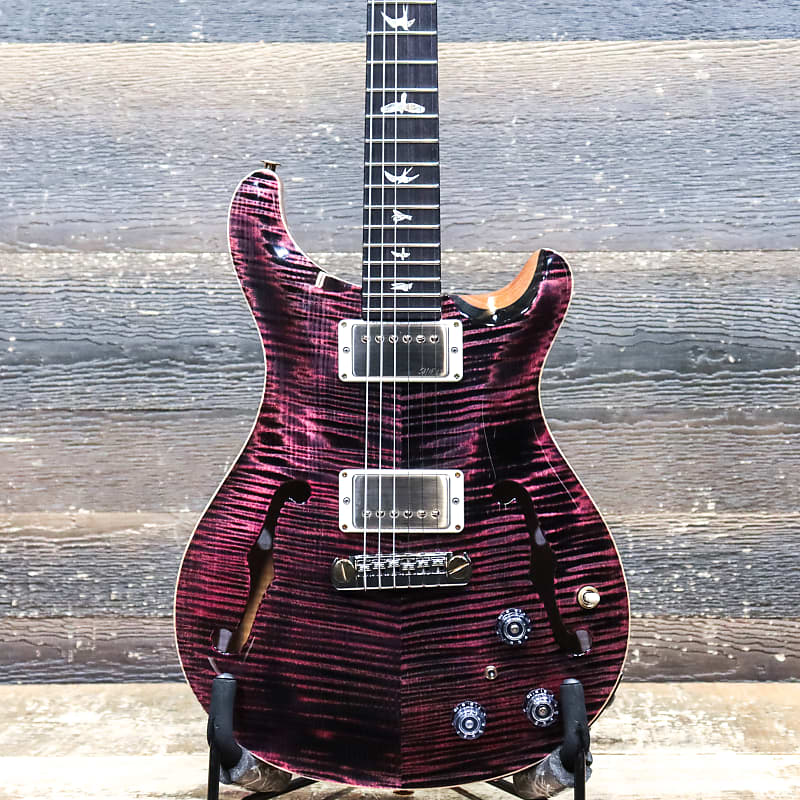 PRS Hollowbody II Piezo 10-Top Hybrid Hardware Purple Iris | Reverb