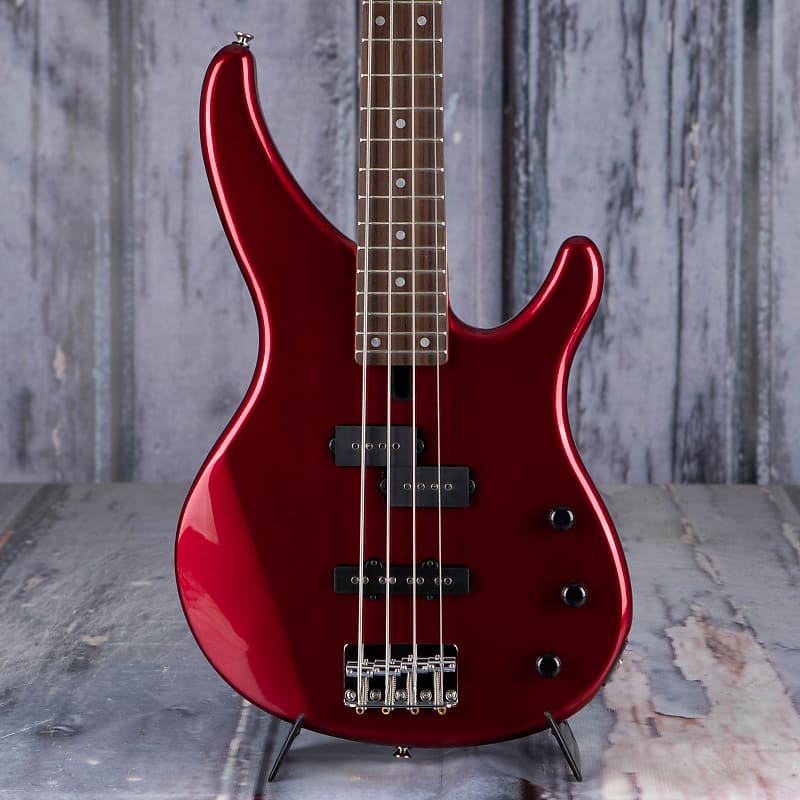 Yamaha TRBX174 Electric Bass, Metallic Red | Reverb
