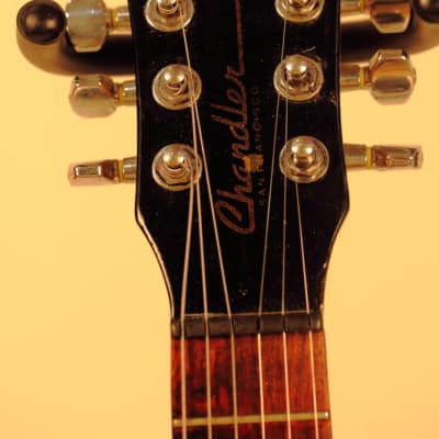 Super RARE Chandler MINI LesPual 1980 Gold Top | Reverb