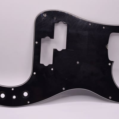 Precision Bass Pickguard 4 Ply Dark Red Tortoise Shell | Reverb