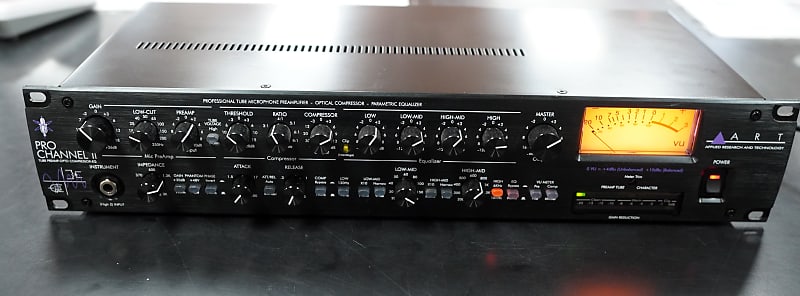 ART Pro Channel II Microphone Preamp/Compressor/EQ | Reverb
