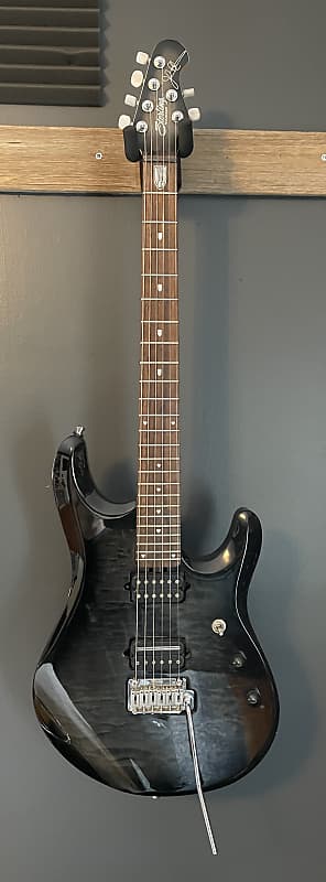 Sterling by Music Man JP100 Transparent Black | Reverb