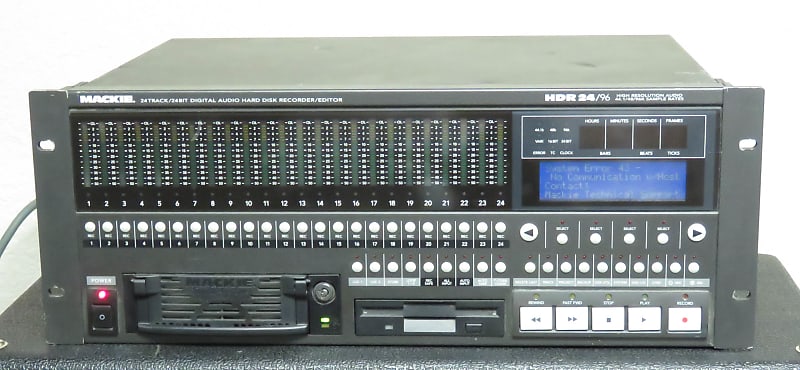 Mackie HDR 24/96 24 track Digital Hard Disk Recorder - (needs | Reverb
