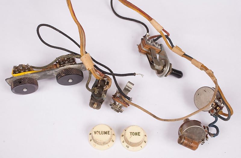 Fender Jazzmaster Pots and Harness 1958 | Reverb
